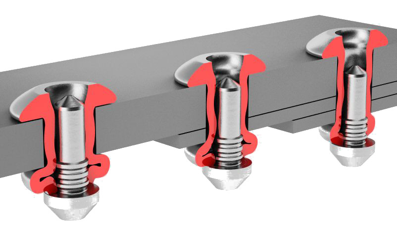 Multifar Inox Rivets Dome Head - Stainless Steel(A2) / Stainless Steel(A2)