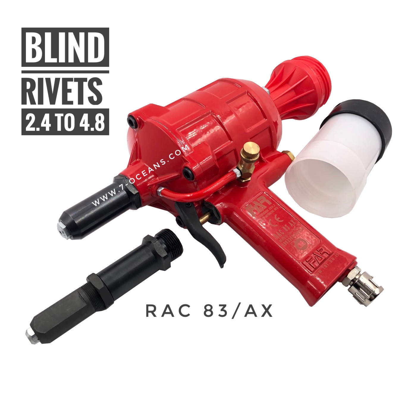 RAC 83/AX Riveting Tool